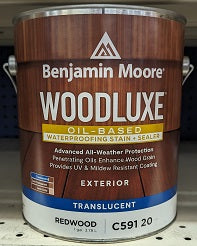 Woodluxe® Oil-Based Waterproofing Stain + Sealer Translucent C591 ...