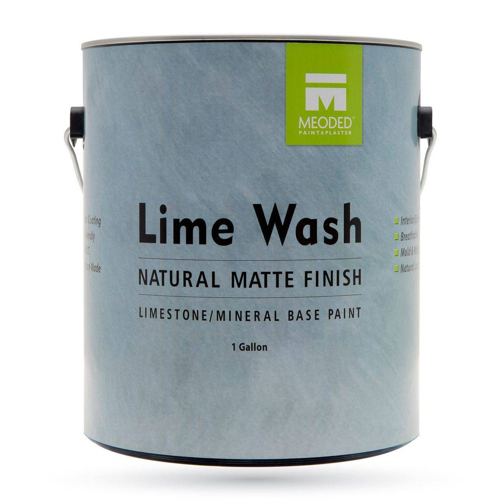 Meoded Lime Wash -- Natural Matte Lime Paint | East Bay Paint Center